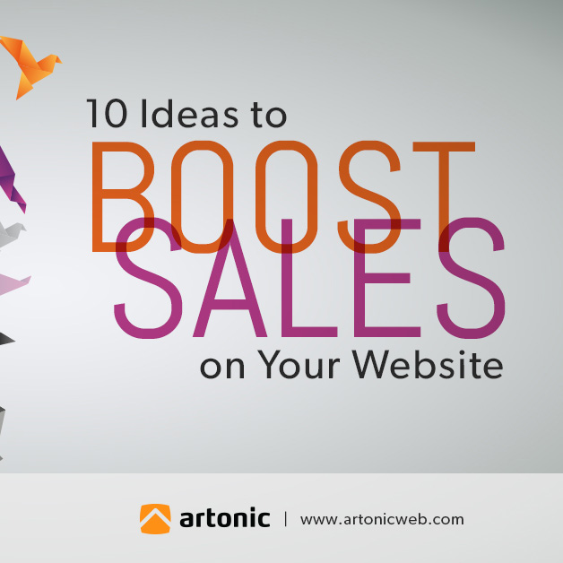 Ideas to Boost Sales on Your Website | Michigan Web Design | Artonic